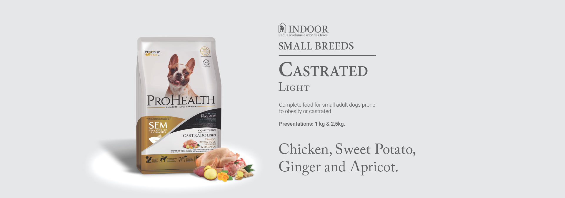 ProHealth Dog - Castrated Light Small Breeds | Pet Food Solution