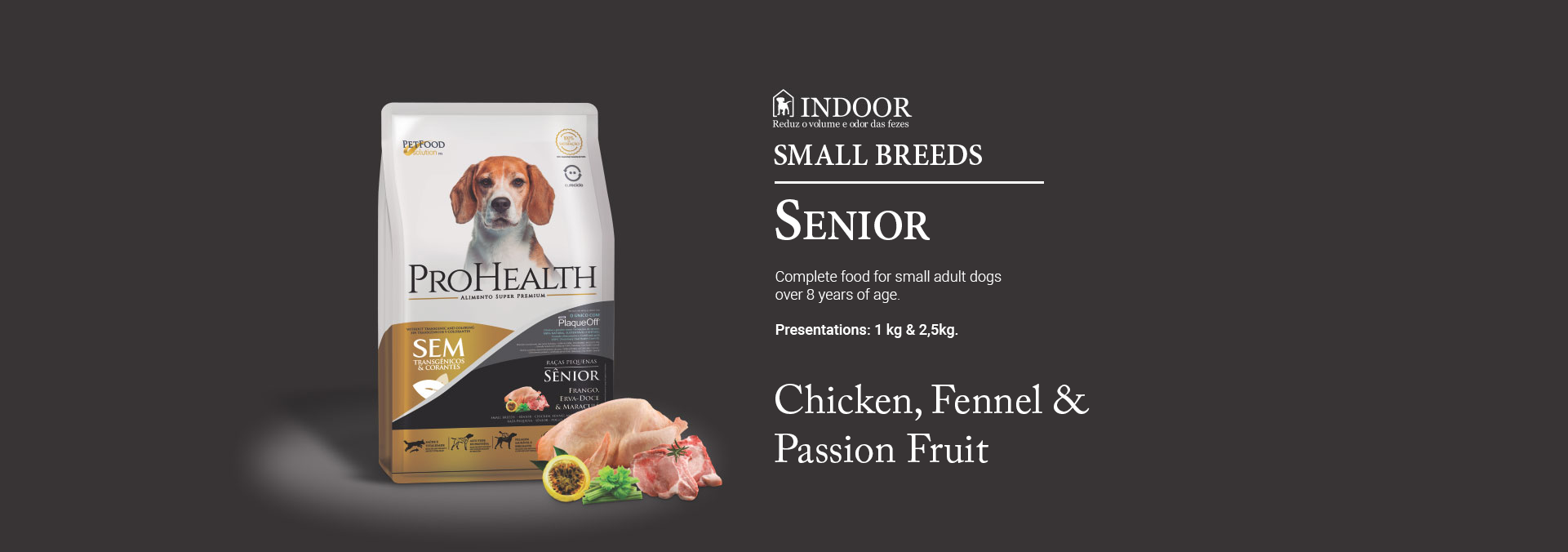 ProHealth Dog -Senior Small Breeds | Pet Food Solution